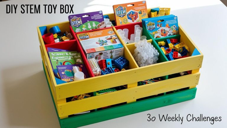 How to Create a DIY STEM Toy Box at Home for Weekly Challenges - STEM ...